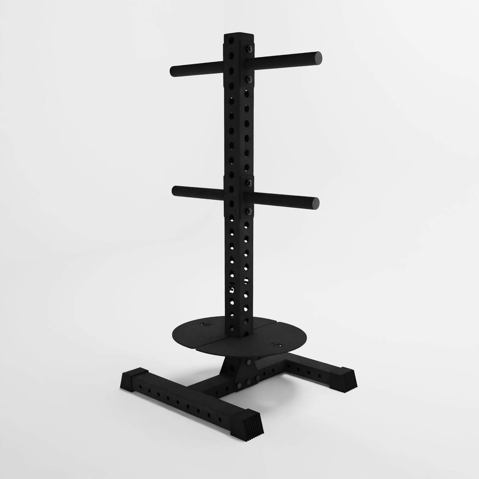 Vertical Plate & Kettlebell Storage Rack | Synergy Custom Fitness