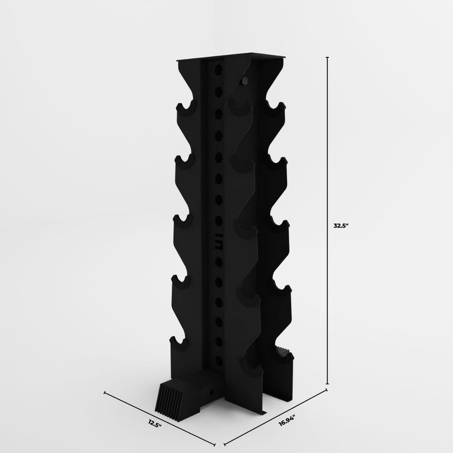 5-Tier Vertical Dumbbell Rack | Synergy Custom Fitness