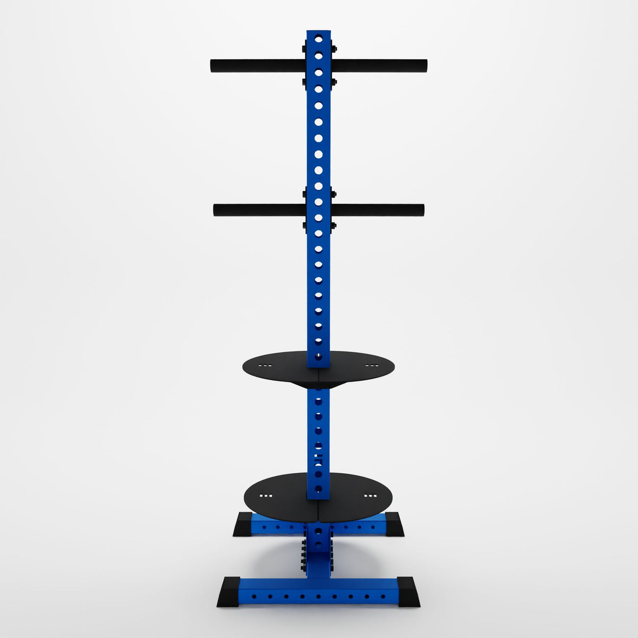 Vertical Plate & Kettlebell Storage Rack | Synergy Custom Fitness