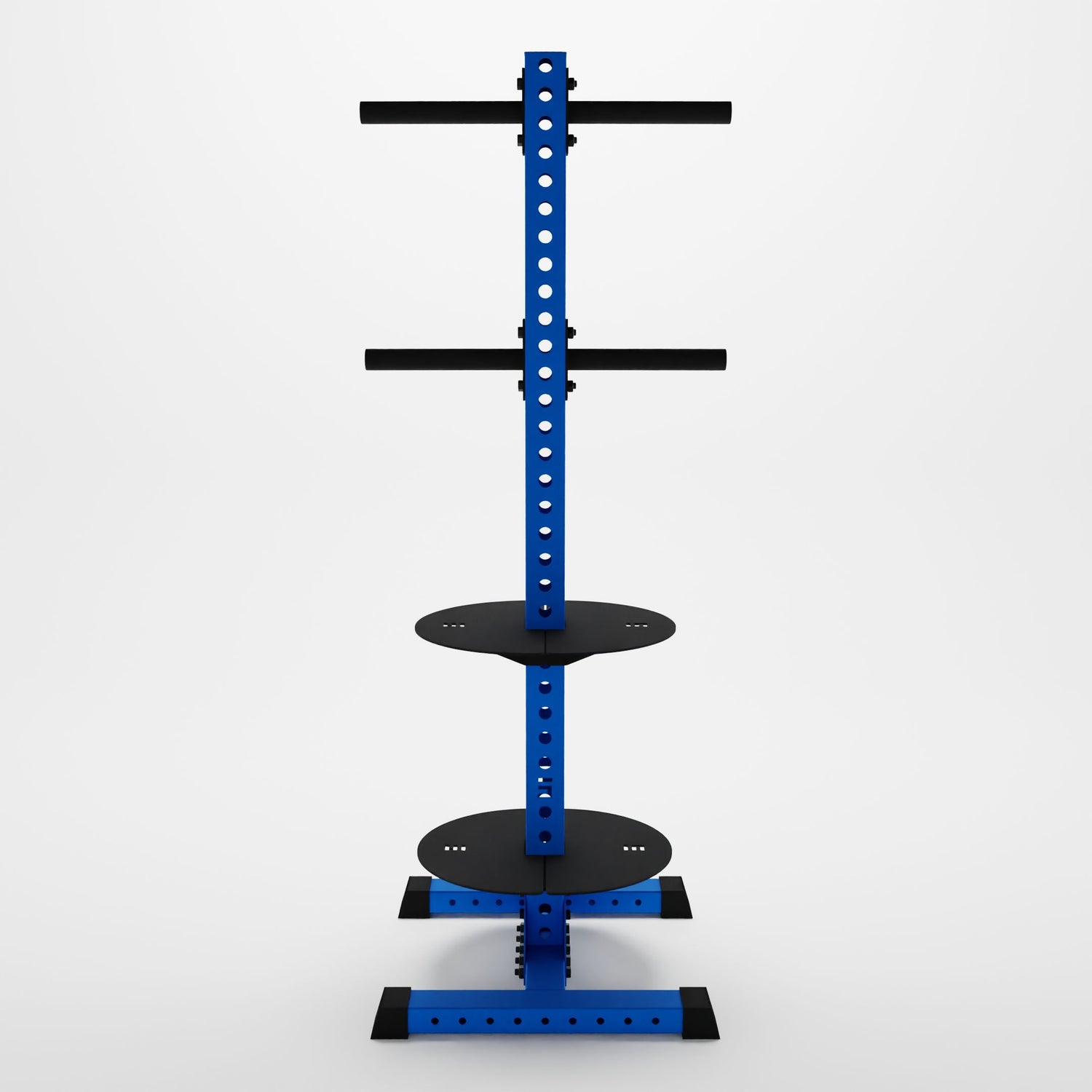 Vertical Plate & Kettlebell Storage Rack | Synergy Custom Fitness