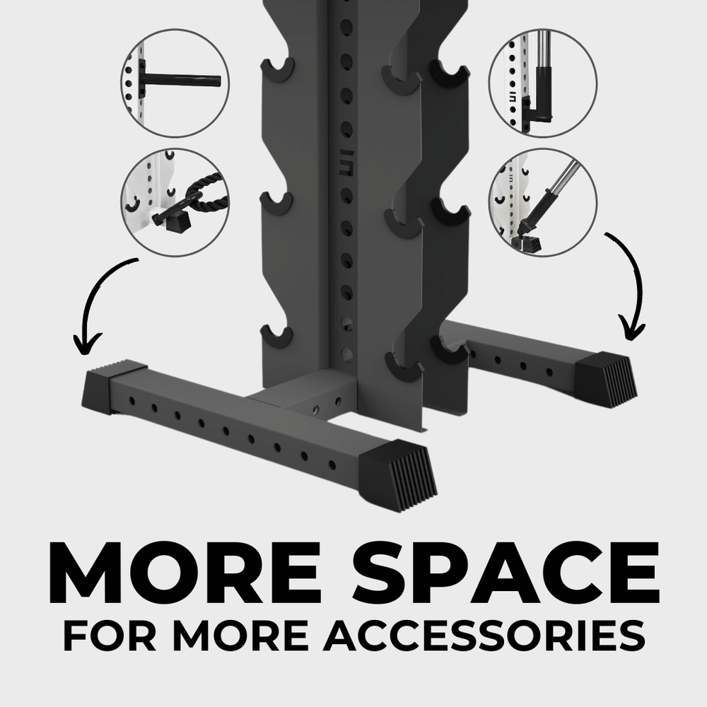 Delta | 10-Tier Vertical Dumbbell Rack