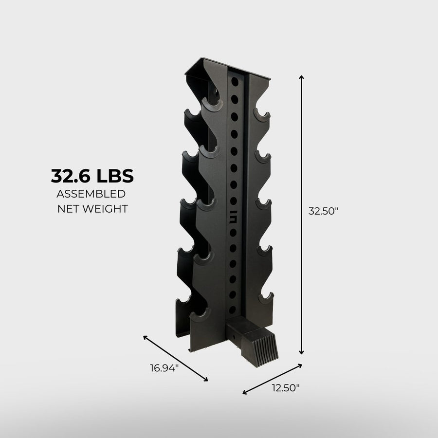Bravo | 5-Tier Vertical Dumbbell Rack