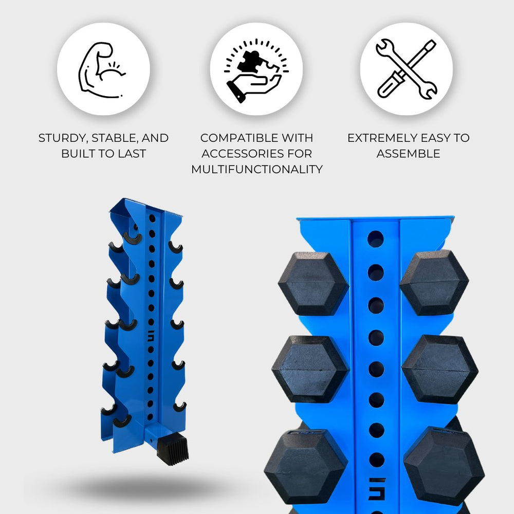 Bravo | 5-Tier Vertical Dumbbell Rack
