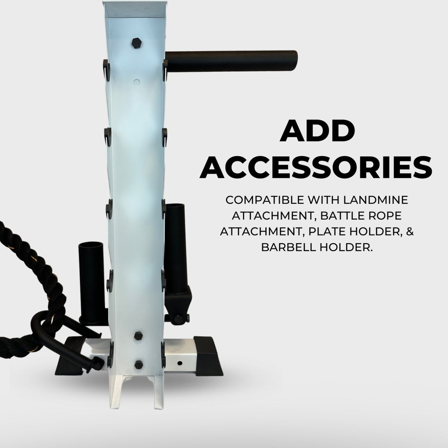 Alpha | 8-Tier Vertical Dumbbell Rack